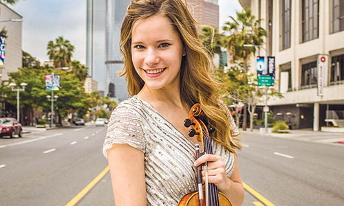 Aubree Oliverson, ViolinPhoto by Kevin Lin Photography