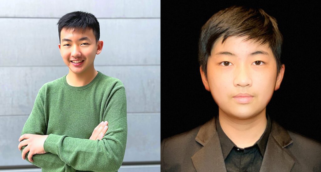 Music Academy Pianists Caden Lin and Daniel Wang Prepare for the 2022 ...